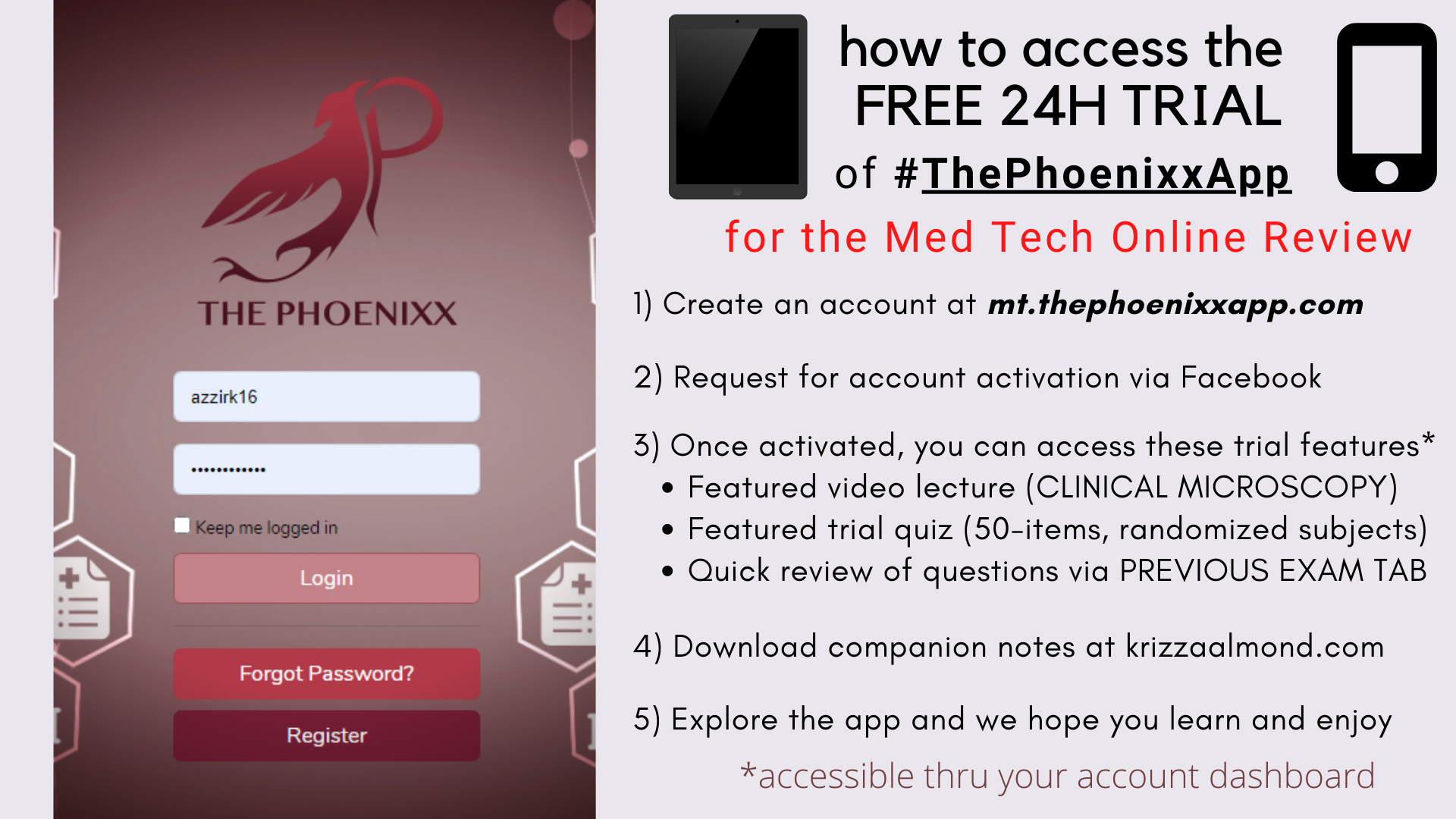 The Phoenixx App – Your Online Review Companion – Doc Krizza-Almond